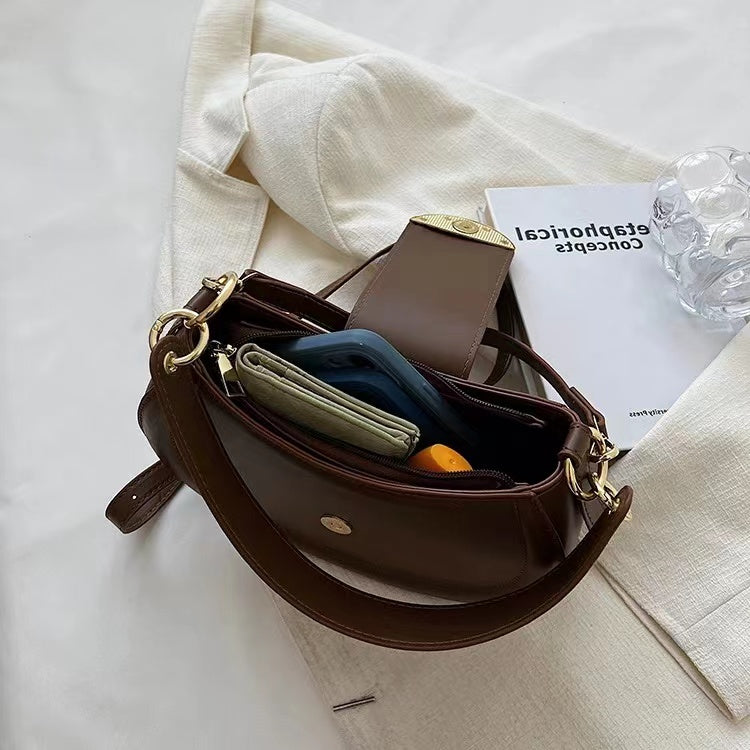 Luna Shoulder Bag – Olives